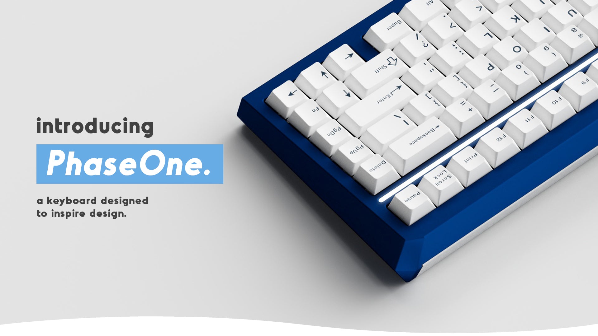 The PhaseOne Keyboard - Made in Canada, Made from Aerospace Aluminum ...